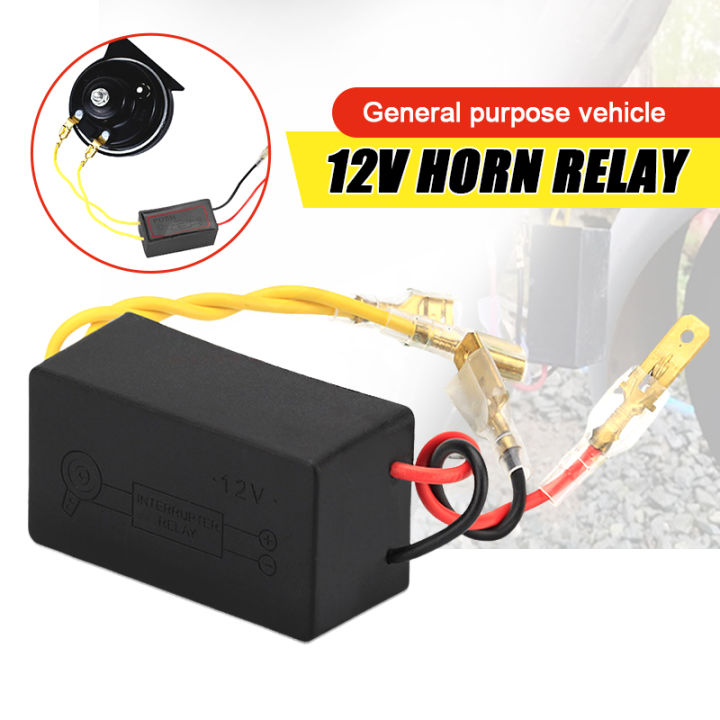 Universal 12V Horn Relay Posh Horn Relay Interrupter Horn Relay Rapid ...