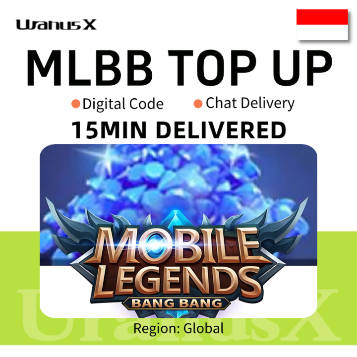 ML Diamond Indonesia Mobile Legends Top-Up MLBB Legends—Diamond 💎5~💎 ...