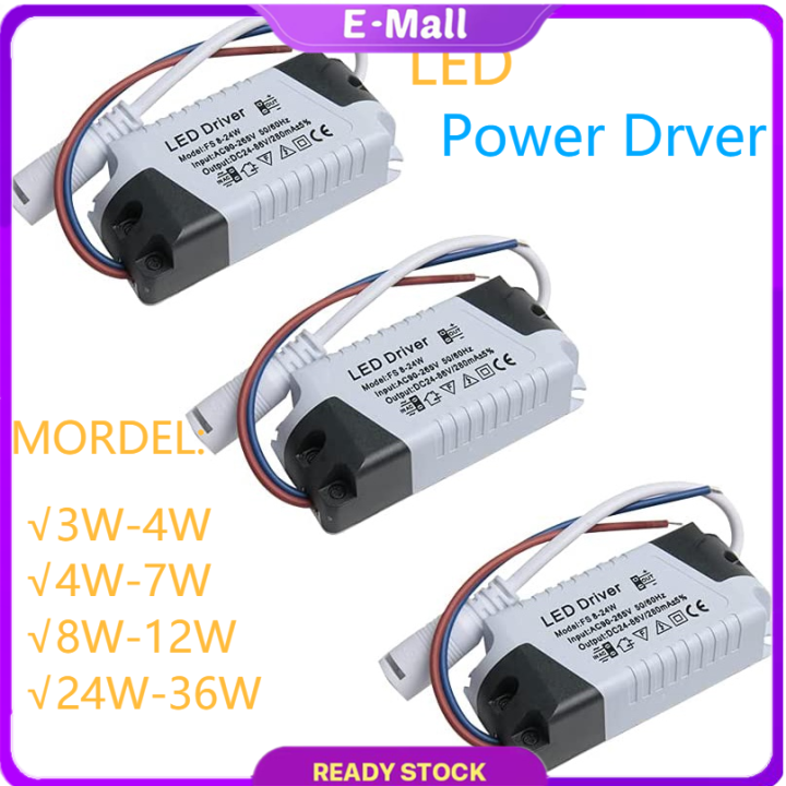 LED Driver 3W-8W 8-12w 12-18w 18w-24w 24W-36W LED downlight driver ...