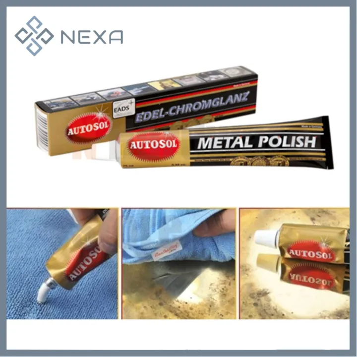 NEXA Autosol Metal polish paste Rust Remover polishing paste 50g | Lazada PH