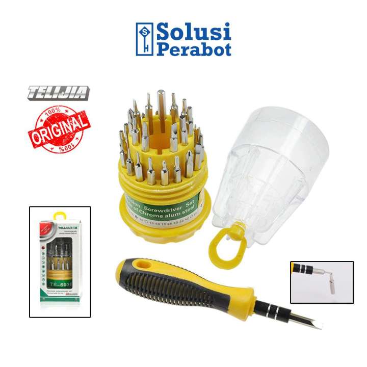 Obeng Telur Set 31 in 1 SP / Screwdriver Pagoda HP Laptop | Lazada ...