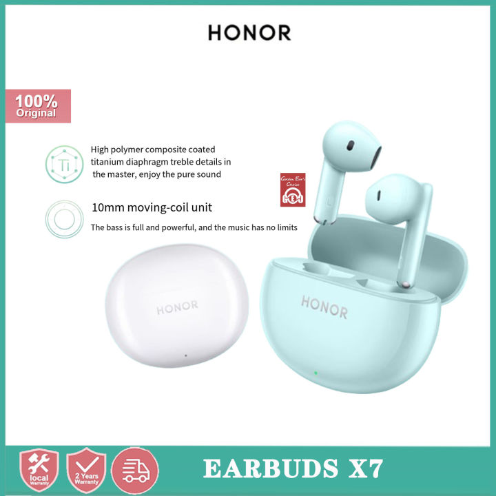 Honor Earbuds X7 wireless Bluetooth earphones TWS true wireless semi in ...