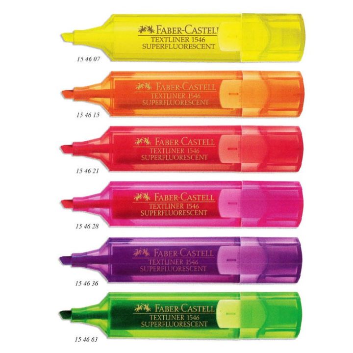 FABER-CASTELL TEXTLINER 1546/1548 HIGHLIGHT PEN | Lazada