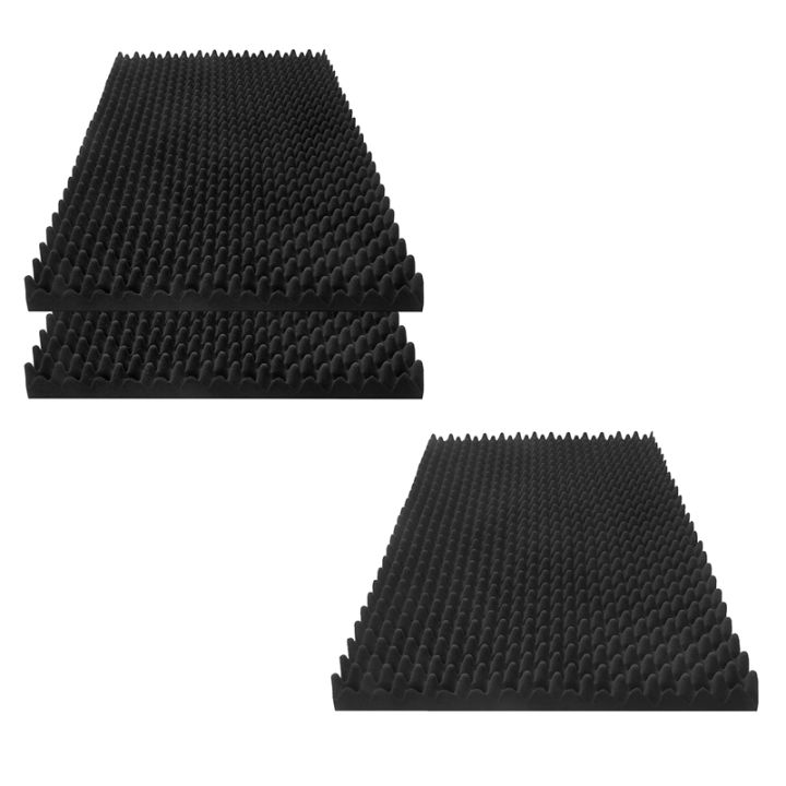 Acoustic Foam Panels, 48 X 24 X 2Inch High Density Sound Absorbing ...