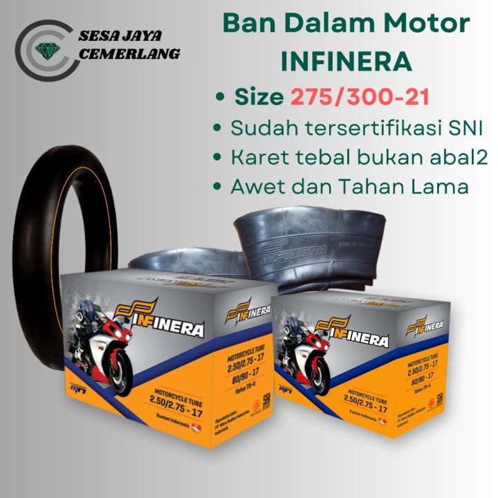 275/300-21 Ban dalam motor Infinera ukuran 275/300-21 Semua Motor Trail | Lazada Indonesia