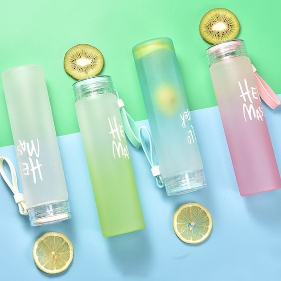 CH-FASHION Rainbow Hello Master Glass Tumbler | Lazada PH