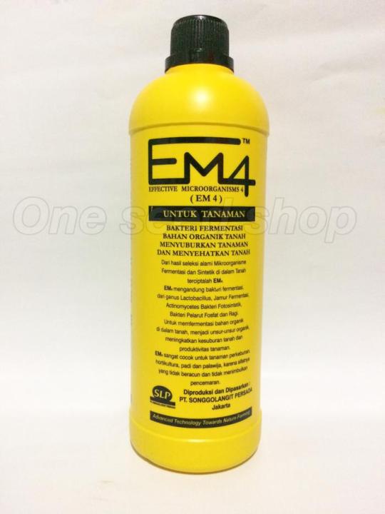 Pupuk EM4 Pertanian 1 Liter | Lazada Indonesia