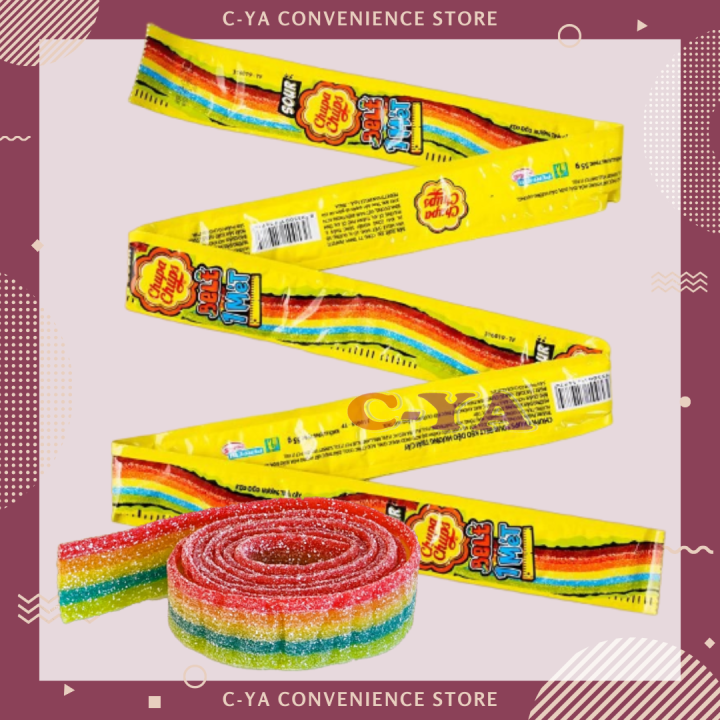 NONGSHIM Chupa Chups Sour Belt 1M Candy Jellies 55g | Lazada PH