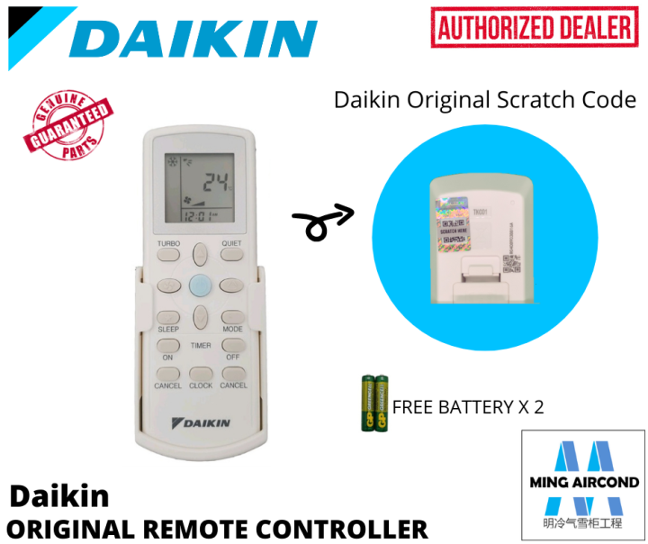 (ORIGINAL/GENUINE) DAIKIN ORIGINAL AIRCOND AIR COND AIR CONDITIONER ...