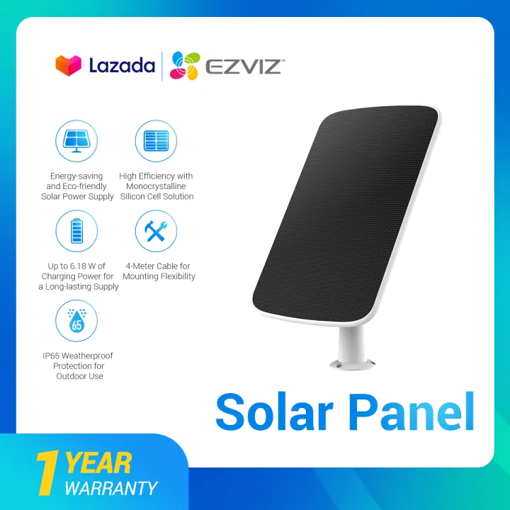 Ezviz CMT-Solar Panel Energy Saving and Eco Friendly Solar Power Supply ...