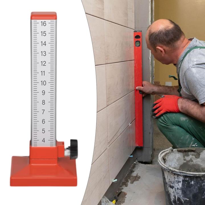 acituna Horizontal Elevation Ruler Tile Marking Rulers Adjustable ...