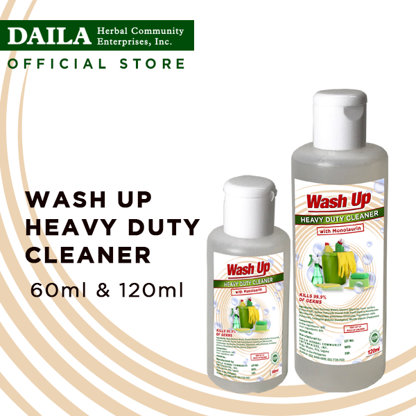 Wash Up Heavy Duty Cleaner 60ml & 120ml | Lazada PH