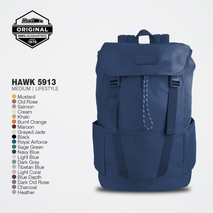 Hawk 5913 MEDIUM Lifestyle Backpack with VIRUPRO Anti-Microbial ...