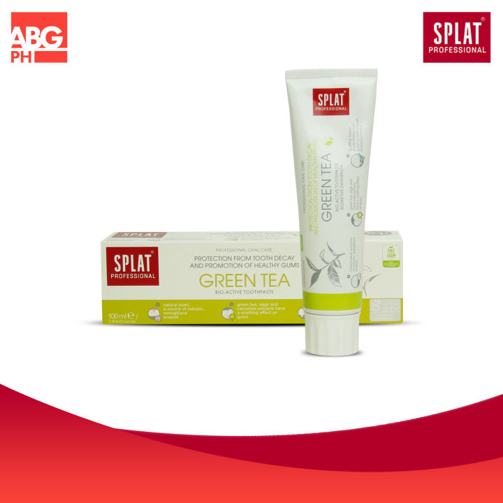 SPLAT Professional Green Tea Toothpaste 100ml EXP07/24 | Lazada PH