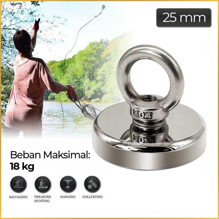 PROMO LIXIU - D25 Magnet Gantung Super Kuat Neodymium Kecil Mini ...