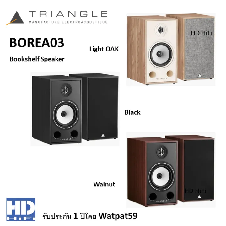 2025 Brand Authenticity TRIANGLE BOREA BR03 Bookshelf Speaker | Lazada ...