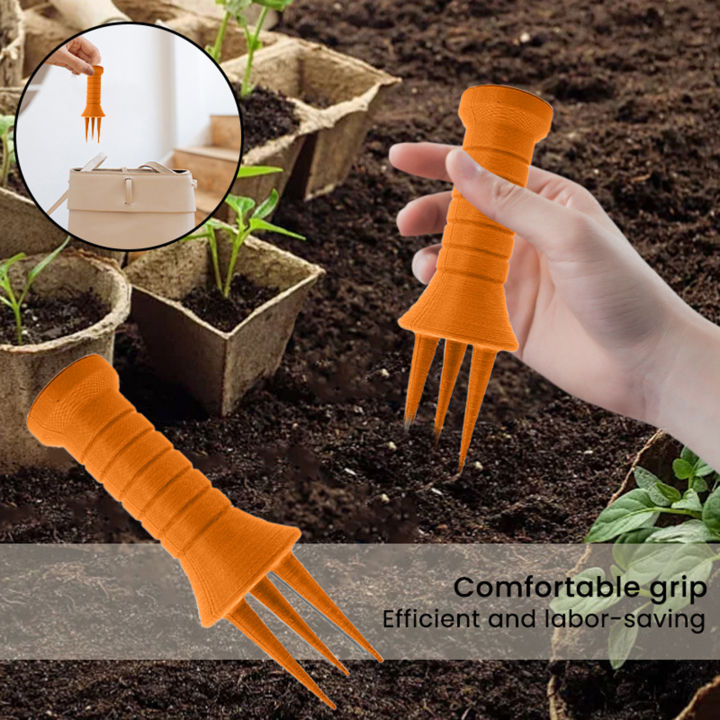 Versatile Soil Loosener Root Growth Enhancer Mini Handheld Soil Aerator ...