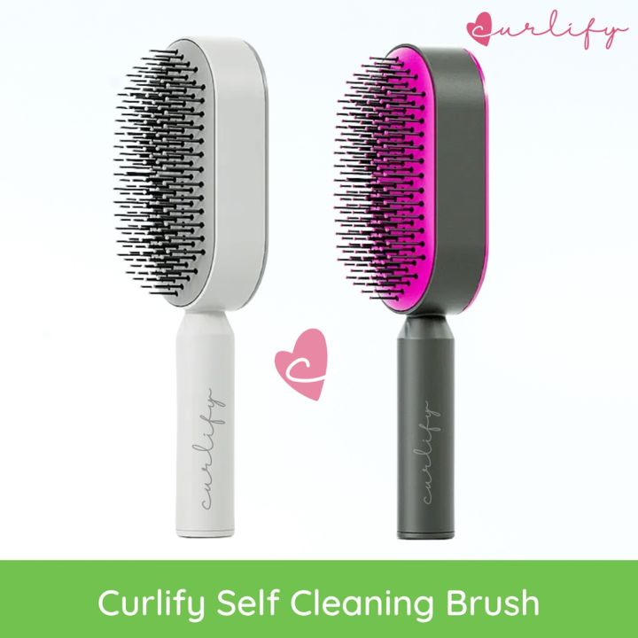 Curlify Self Cleaning Brush | Lazada PH