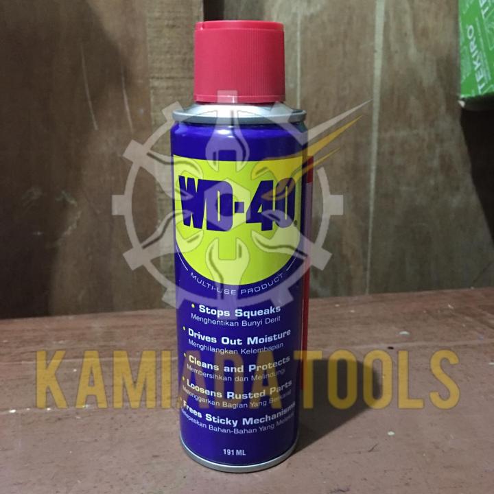 WD 40 191ml/ Pelumas Anti Karat WD 40/ Pelumas Serba Guna WD 40 ...