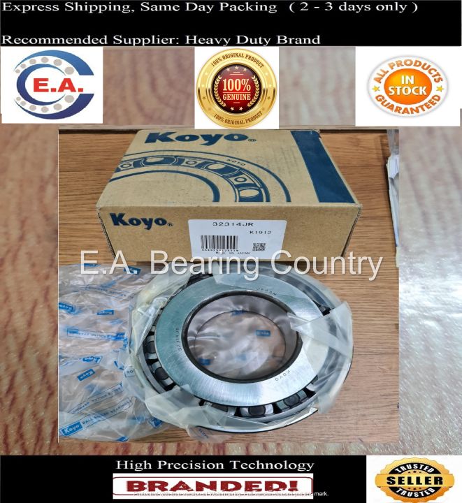 32314 JR Original Koyo Japan Tapered Bearing 70x150x54 32314JR Truck ...
