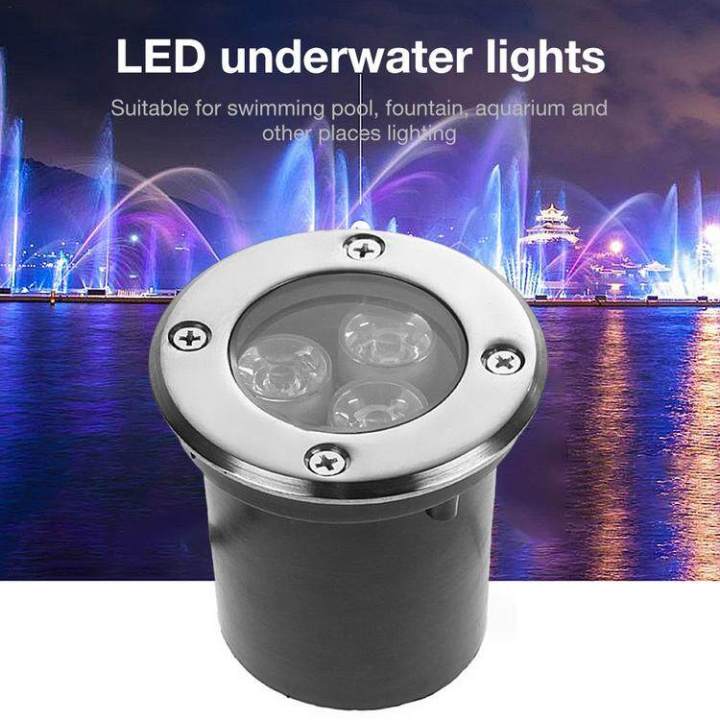 Underwater Buried light LED Swimming Pool lights Pool Pond for Fountain ...