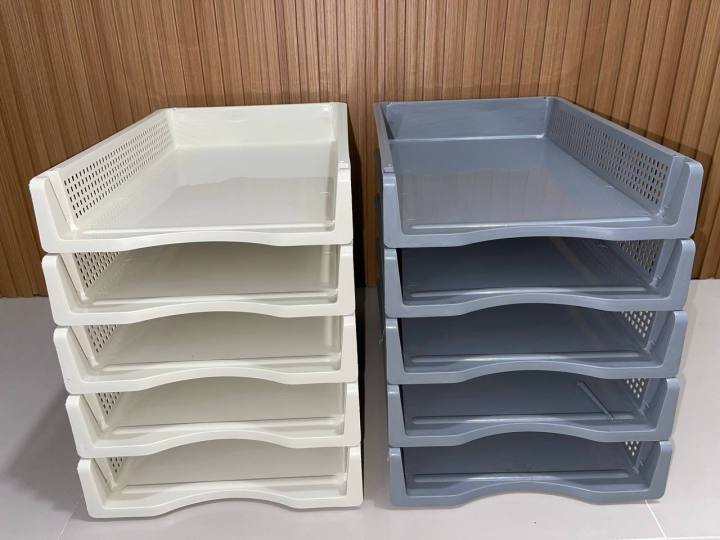 2L 3L 4L 5L paper tray / office & desk organizer / long bond paper rack ...