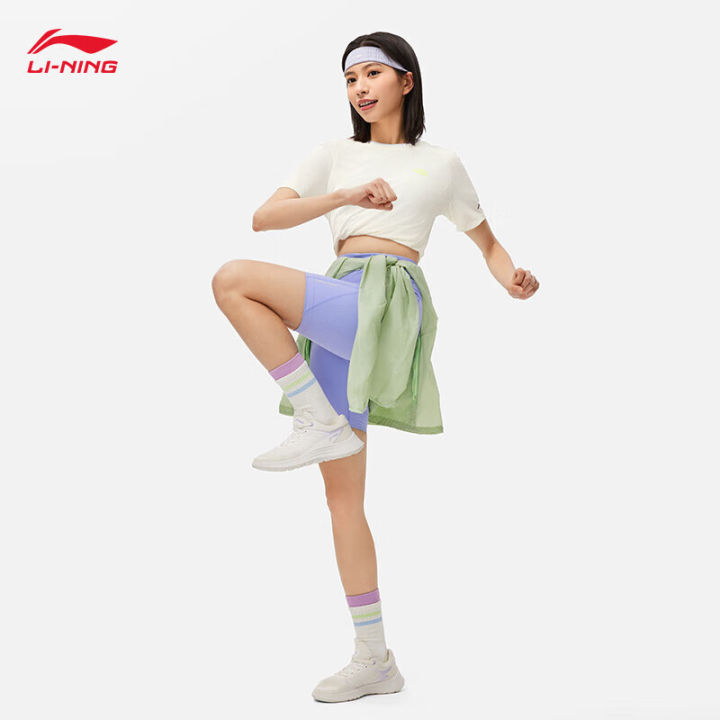 LI-NING Daily Running Women T-Shirts ATSU186 Legit Official Store ...