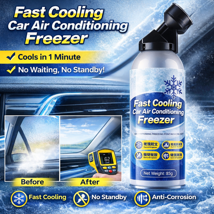 Car Air Conditioning Freezing Instant Freeze Point Reducer Refrigerant ...