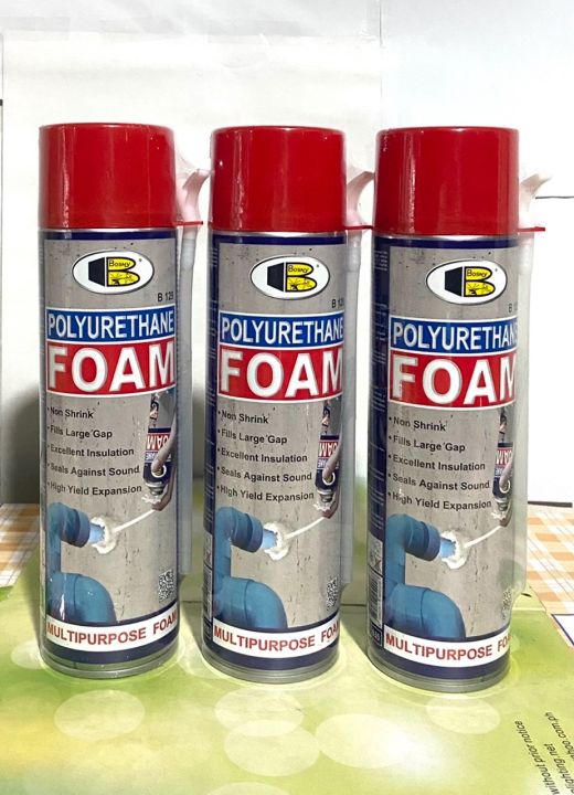 Bosny Polyurethane Expanding Foam Spray ( 3 pcs ) | Lazada PH Bosny Polyurethane Expanding Foam Spray ( 3 pcs ) | Lazada PH
