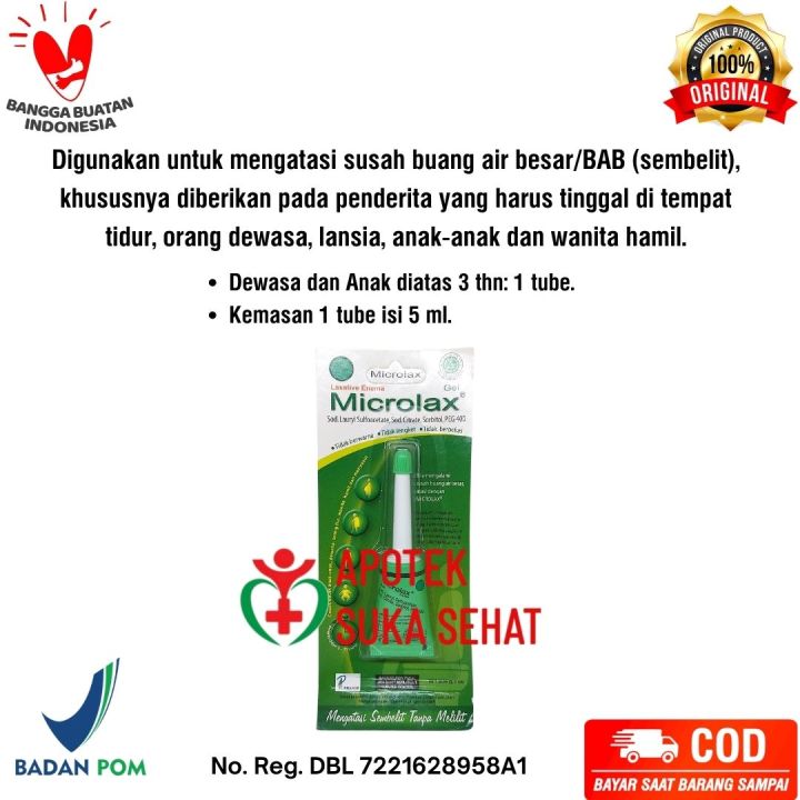 MICROLAX GEL 5 ML | Lazada Indonesia