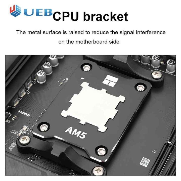 AMD-ASF เทอร์มาลไรท์ CPU AM5ตัวแก้ไขการดัดอะลูมิเนียมอัลลอย CNC AM5 CPU ...