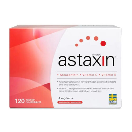 KL Ready Stock~ Astaxin Astaxanthin 4mg 120 Capsules Vitamin C Dietary ...