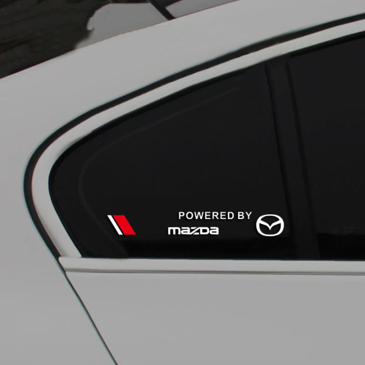 Car Window Sticker Removable Decal Window Glass Sticker for Mazda 2 3 6 323 CX3 CX5 CX8 CX30 CX4 ...