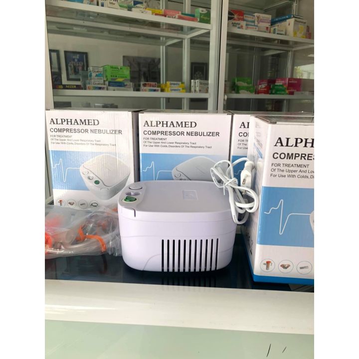 Medical Compressor Nebulizer Nebuliser Alphamed Machine for Kids and ...