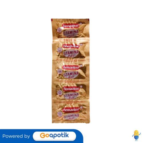 Hemaviton Stamina Plus Strip 5 Kapsul | Lazada Indonesia