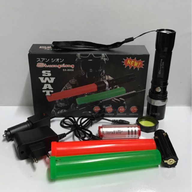 Senter Police + Kompas + Lampu Lalin | Lazada Indonesia