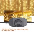 12V / 24V 6A LED Dimmer Controller Adjust brightness for easy Color ...