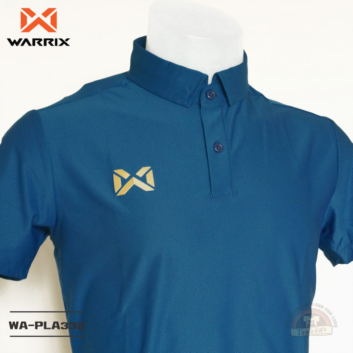 WARRIX เสื้อโปโล WA-PLA332 วอริกซ์ วาริกซ์ ของแท้ 100% | Lazada.co.th
