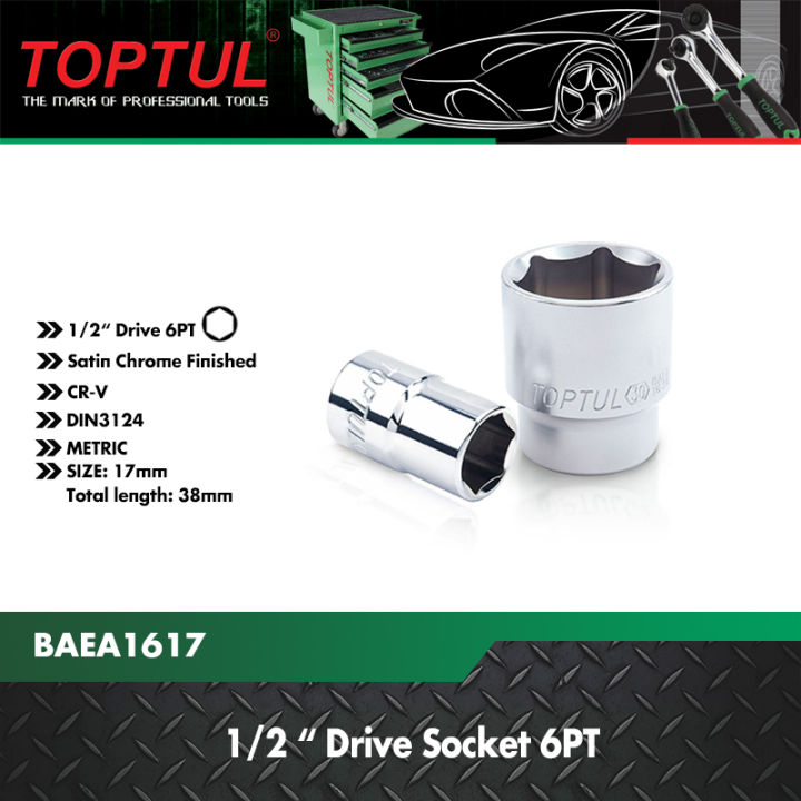 Toptul 1/2" Drive Socket Wrench | Lazada PH