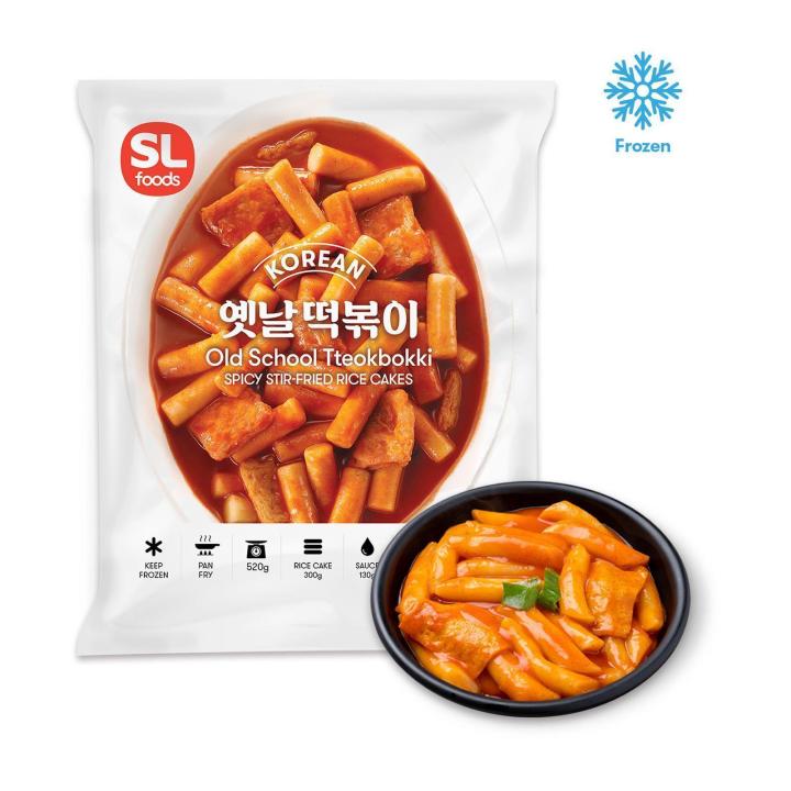 SL Food Old School Tteokbokki (Korean Rice Cakes) - Frozen | Lazada ...