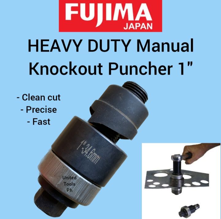 FUJIMA Japan Heavy Duty Manual Knockout Puncher 1" | Lazada PH