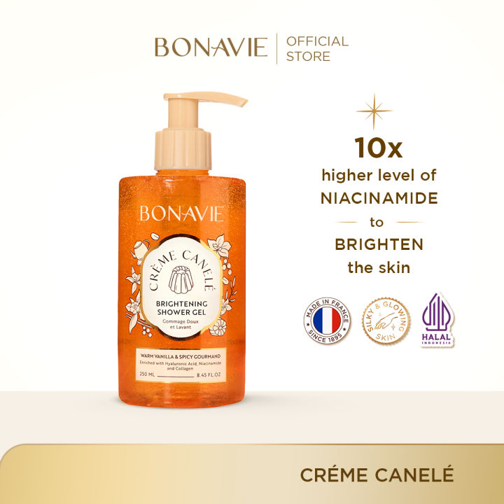 BONAVIE Brightening Shower Gel 250ml | Lazada Indonesia