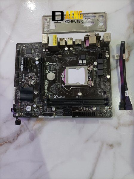 Motherboard PC Merk Asrock H81 H81M - HDS Socket 1150 ada HDMI | Lazada ...