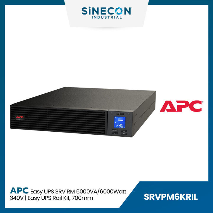 APC (เอพีซี) เครื่องสำรองไฟฟ้า รุ่น SRVPM6KRIL | Easy UPS On-Line, 6kVA ...