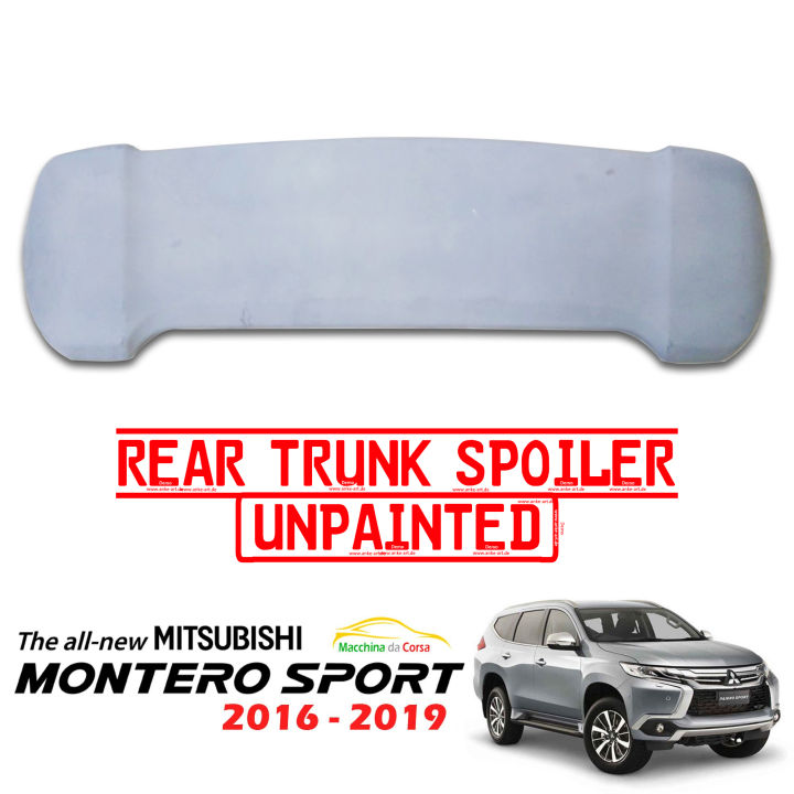 Mitsubishi Montero 2016-2019 Unpainted Spoiler | Lazada PH