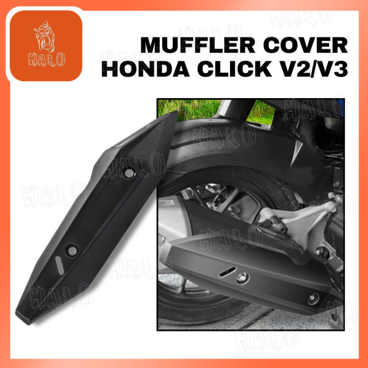 [HALO MOTOR] MUFFLER COVER HONDA CLICK V2 & V3 | Lazada PH