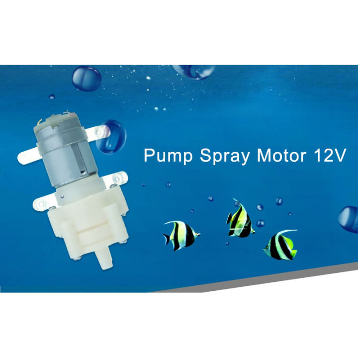 Pompa Air Elektrik Mini DC Micro Water Pump 12V Water Booster High ...