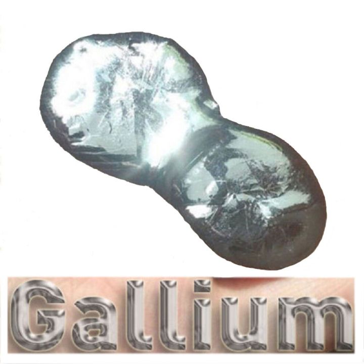 Pure Gallium Purity 99.99% Low Melting Point Element Collection Toy ...