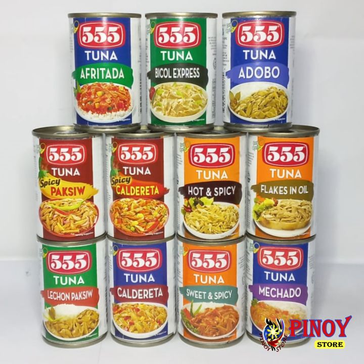 555 TUNA CANNED GOODS FROM PHILIPPINES | Lazada