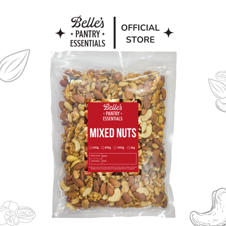 Belle's Mixed Nuts Refill Pack (250g-1kg) | Lazada PH